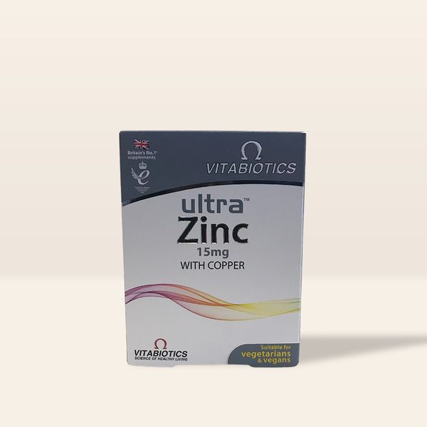 Vitabiotics Ultra Zinc 15 mg 60 Tablet – Evla