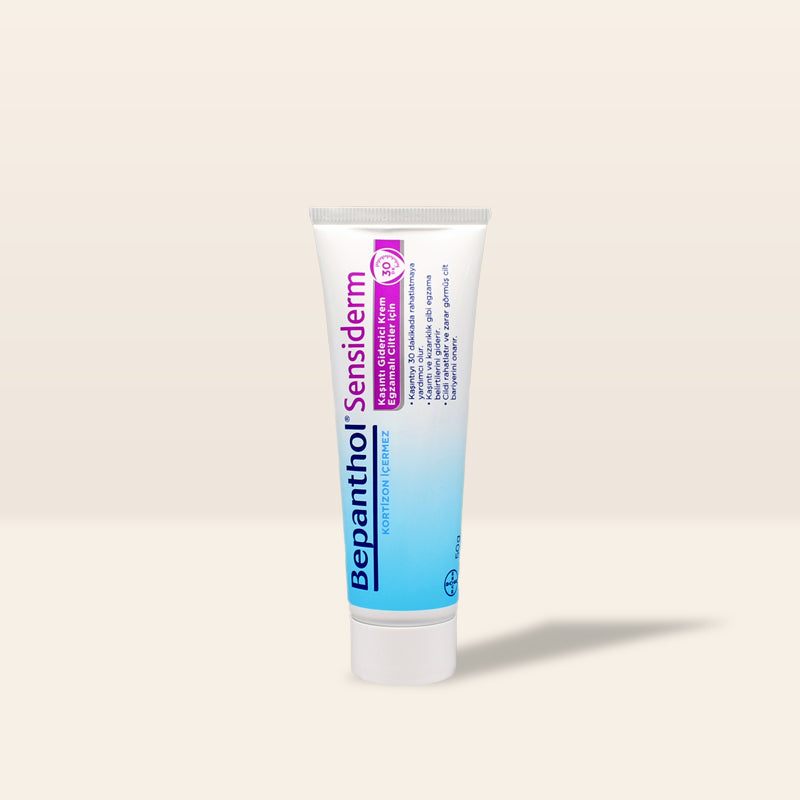 Bepanthol Sensiderm Itch Relief Cream (For Eczema Skin) 50 g – Evla