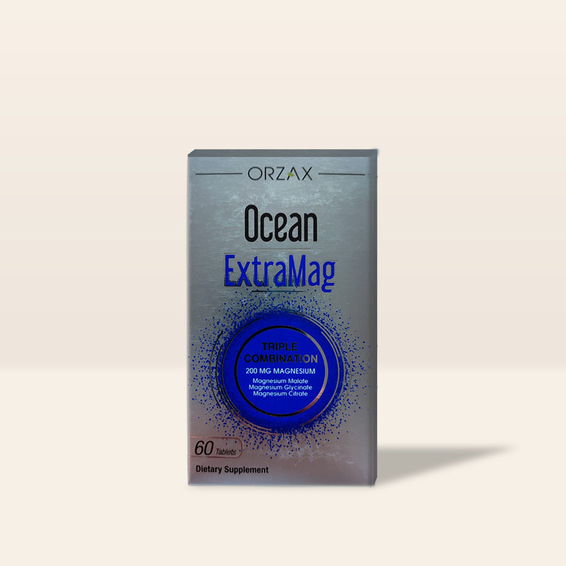 Ocean ExtraMag Üçlü Kombinasyon 60 Tablet – Evla
